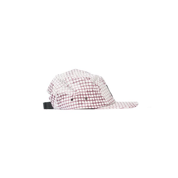 Stone Island FULL COMPACT RIP STOP SI CHECK GRID CAMO HAT - MASTIC ...