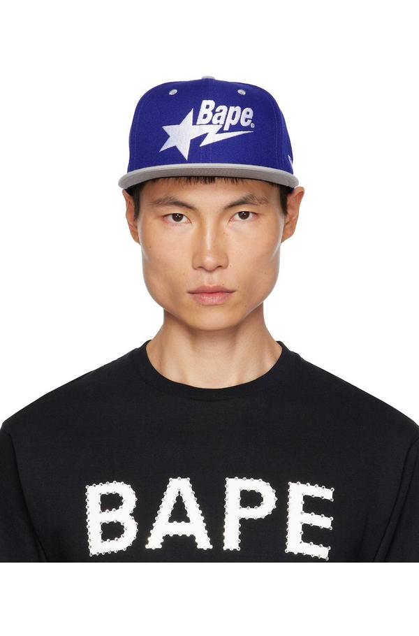 BAPE Blue New Era Edition Sta 9Fifty Cap | Garmentory