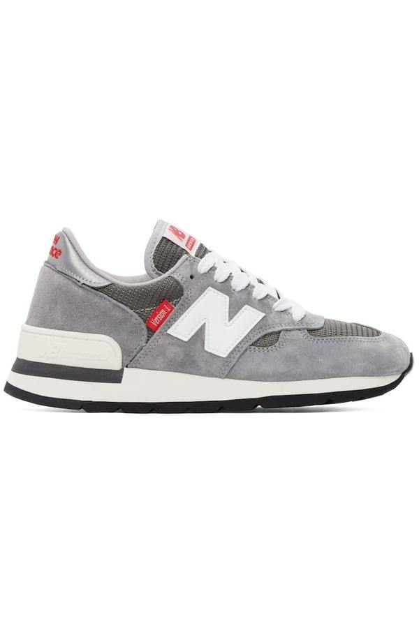 New Balance Grey Made In US 990v1 Low Sneakers | Garmentory