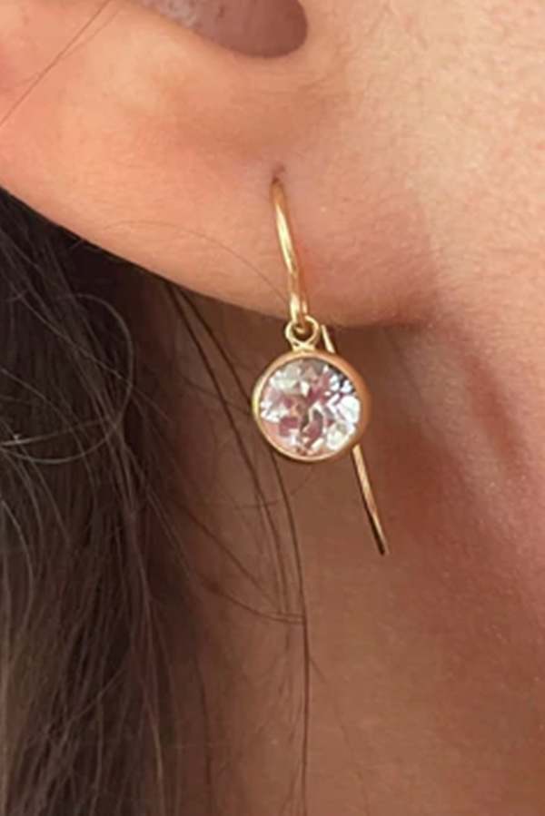 Leandra Hill Topaz Drops - 14kt/Gold White | Garmentory