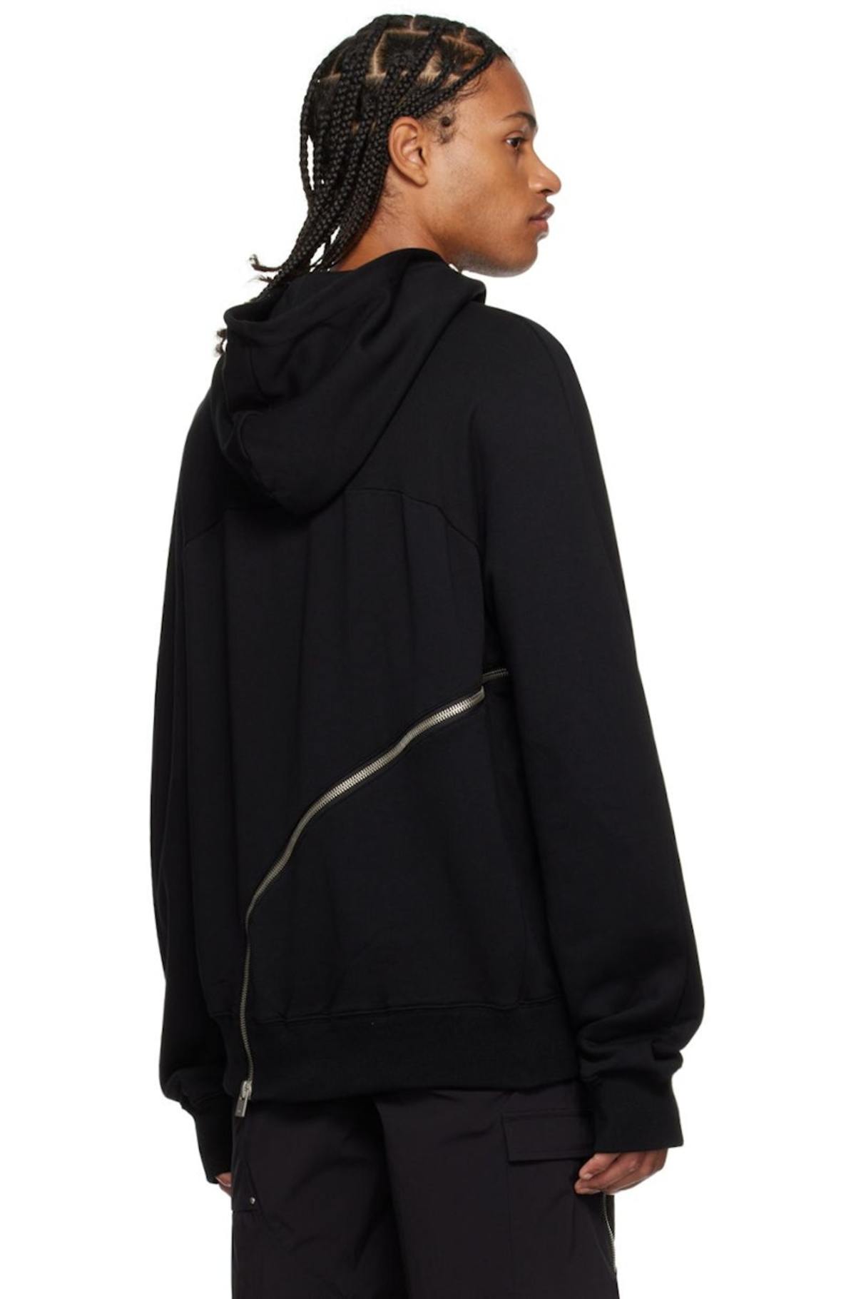 Heliot Emil Sequence Hoodie - Black | Garmentory