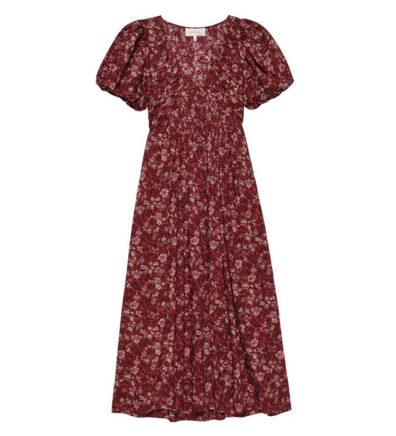 The Great. The Gallery Dress - Spice Mesa Floral | Garmentory
