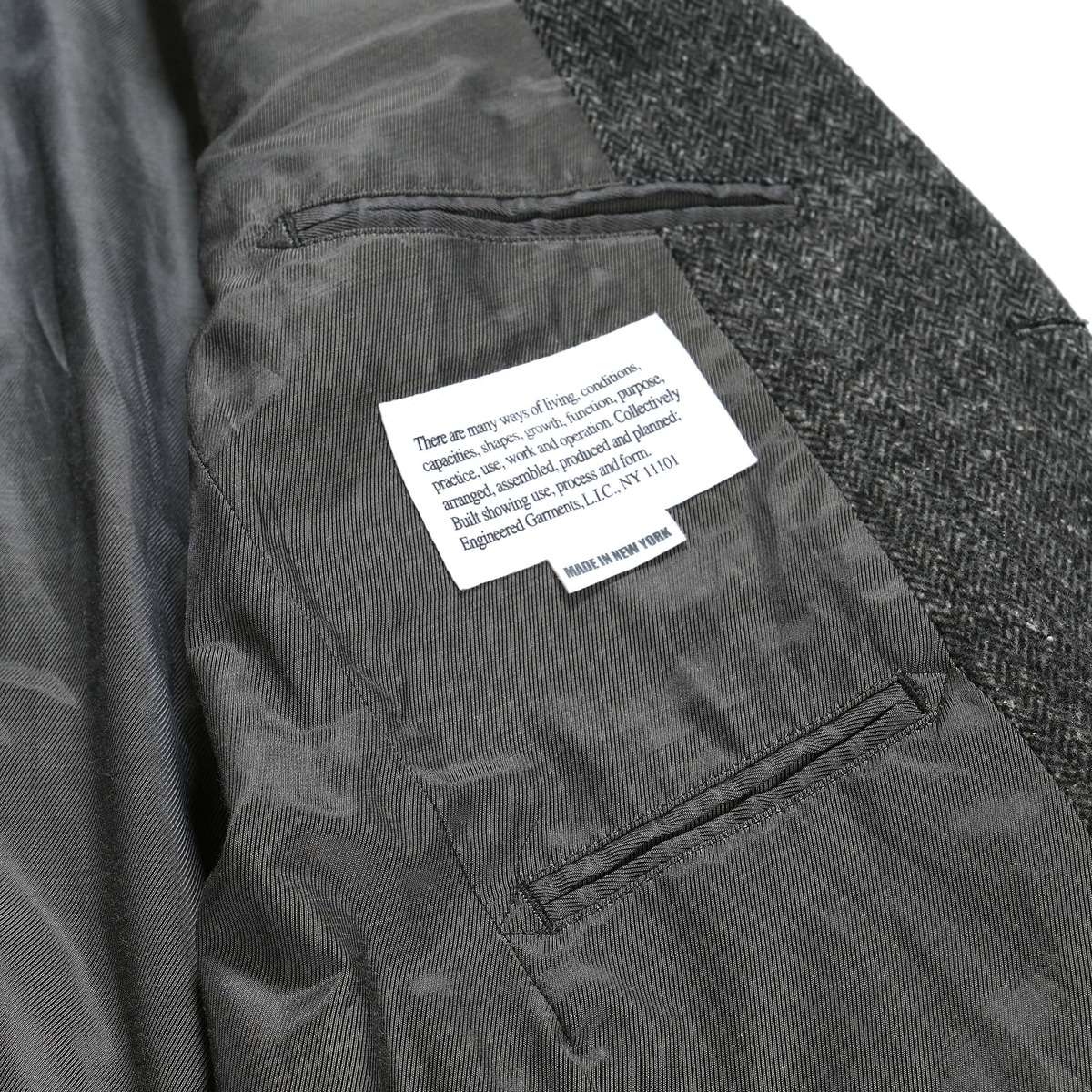 Engineered Garments Andover Jacket - Grey | Garmentory