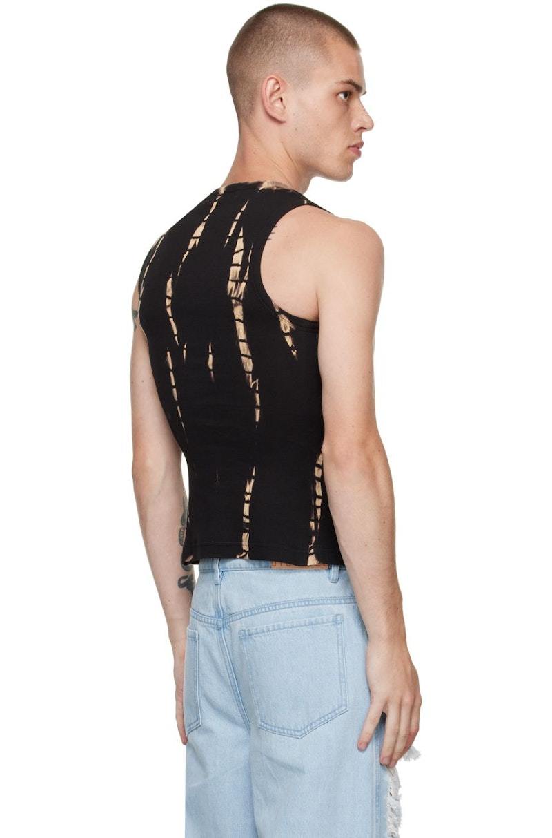 Dion Lee Picot Lace Tank Top - Black | Garmentory