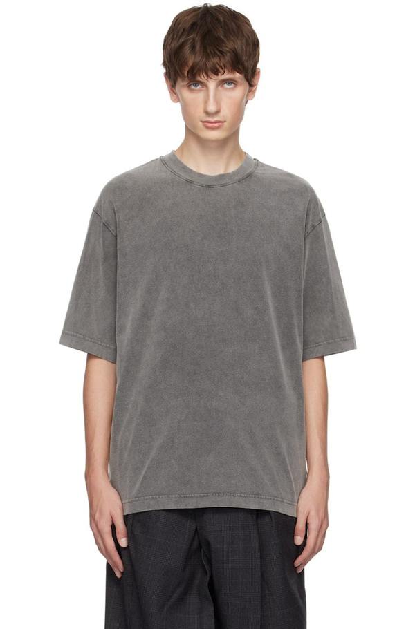 Acne Studios Gray Faded T-Shirt - Faded Black | Garmentory