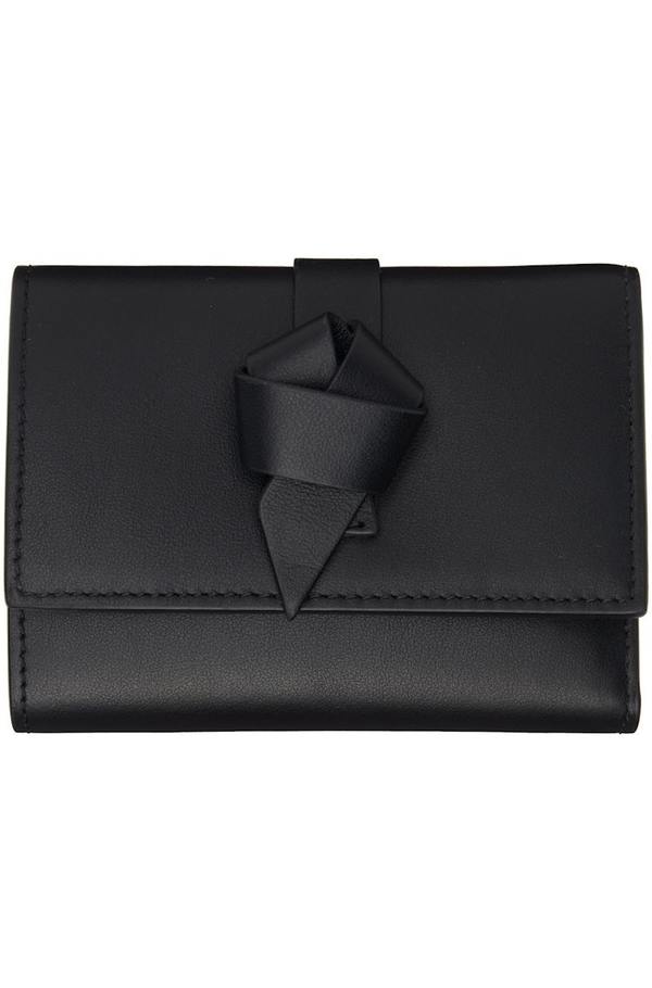 Acne Studios Musubi Wallet - Black | Garmentory