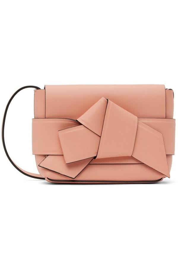 Acne Studios Pink Mini Musubi Bag - Salmon Pink | Garmentory