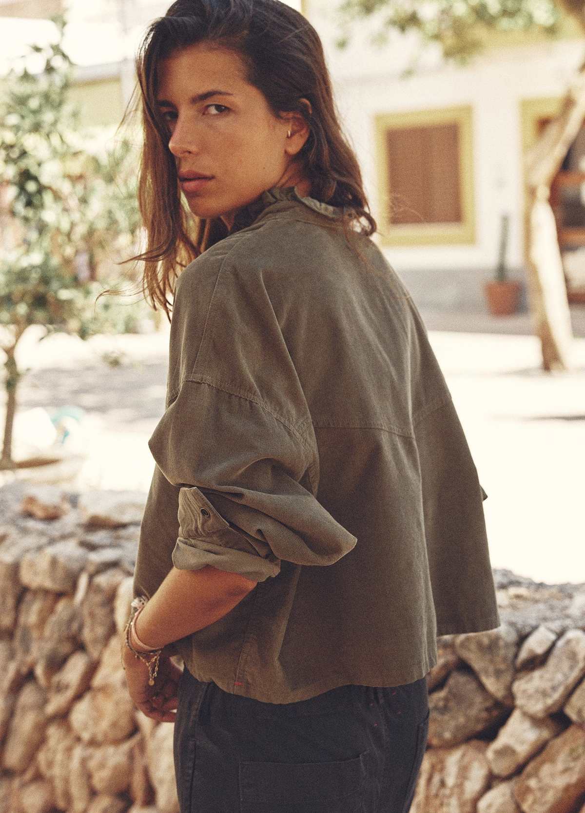 Xirena Hayes Shirt - Green Olive | Garmentory