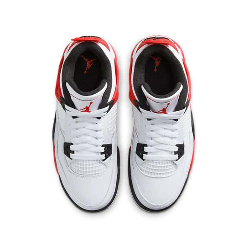 Nike Air Jordan 4 Red Cement GS - 408452 161 | Garmentory