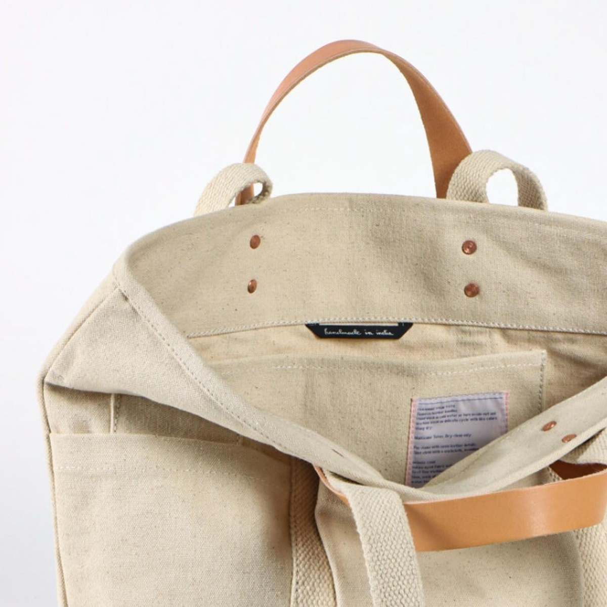 IMMODEST COTTON Construction Tote | Garmentory