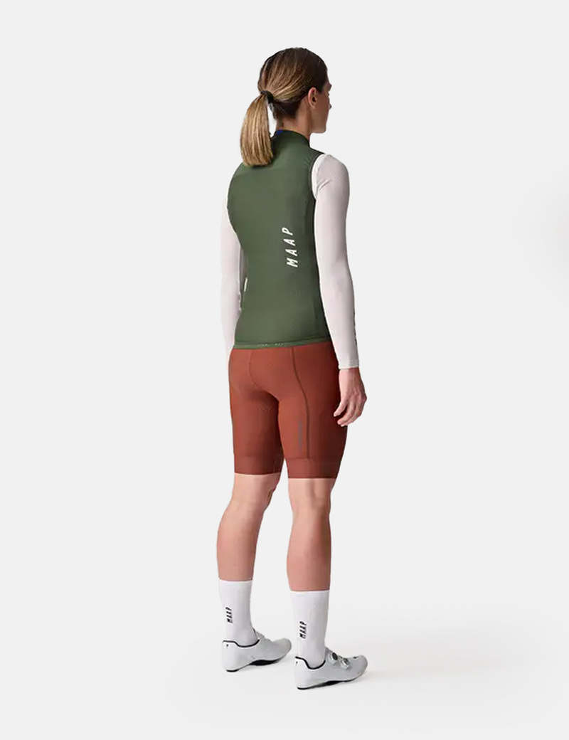 MAAP Womens Draft Team Vest - Green | Garmentory