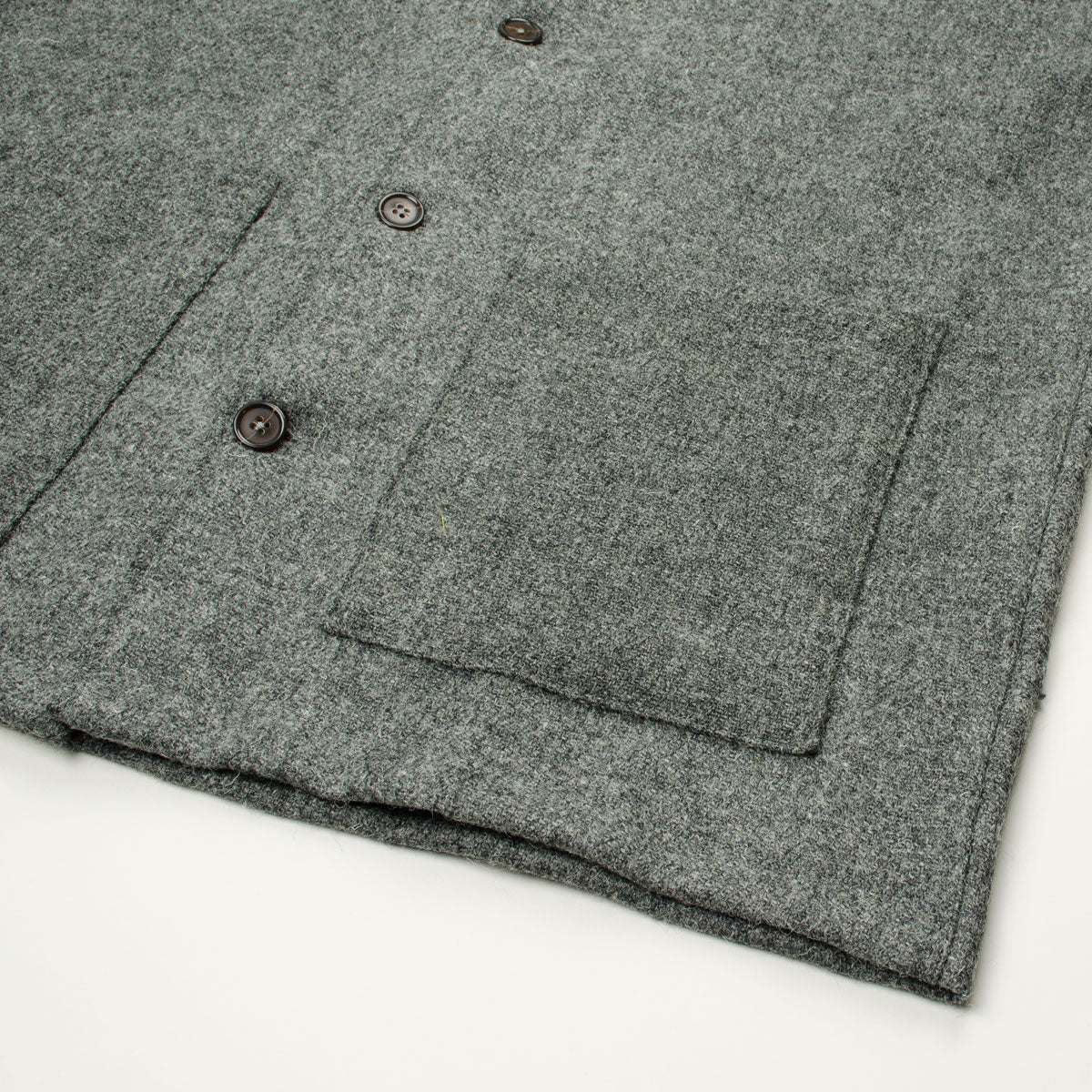Universal Works Easy Over Harris Tweed Jacket - Grey | Garmentory