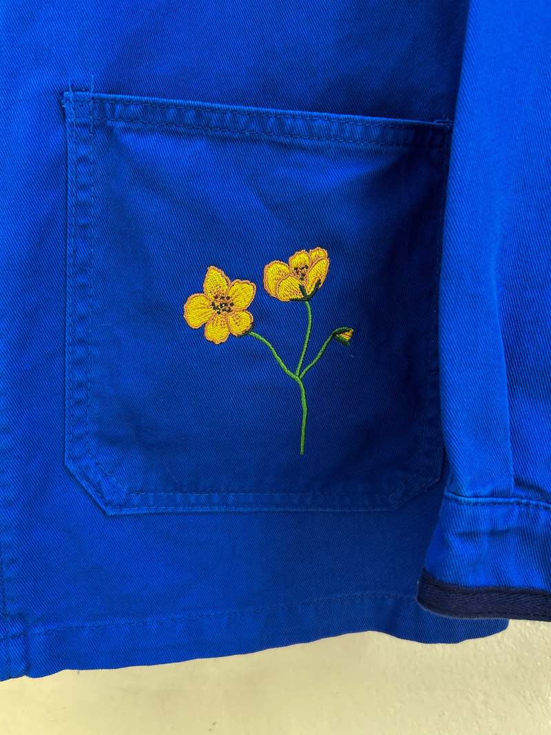 Artist FLOWER EMBRO WORK JACKET Artist Collab Sara Boccaccini Meadows ...