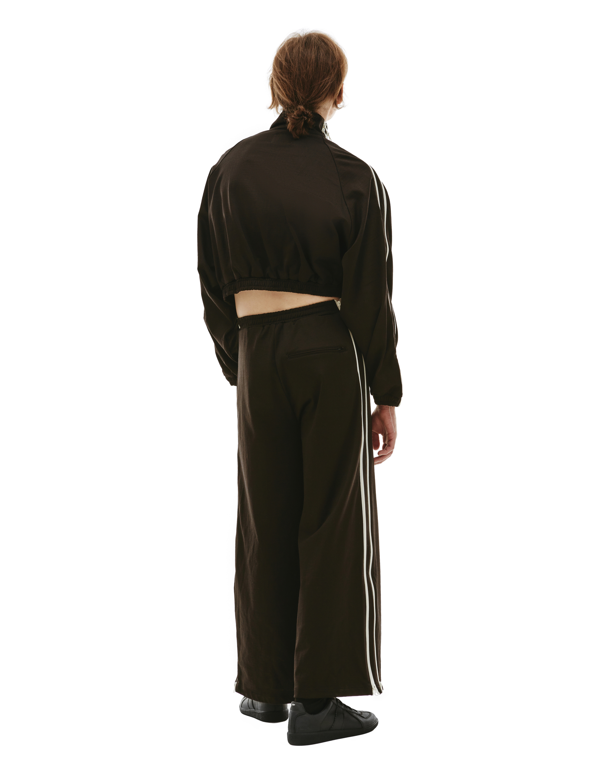 Doublet Zip up track jacket - Black | Garmentory