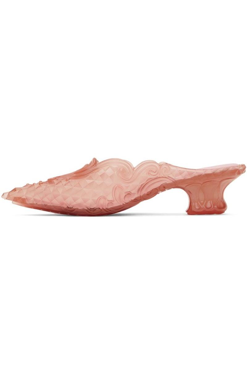 Y/Project Melissa Edition Point Mules - Pink | Garmentory
