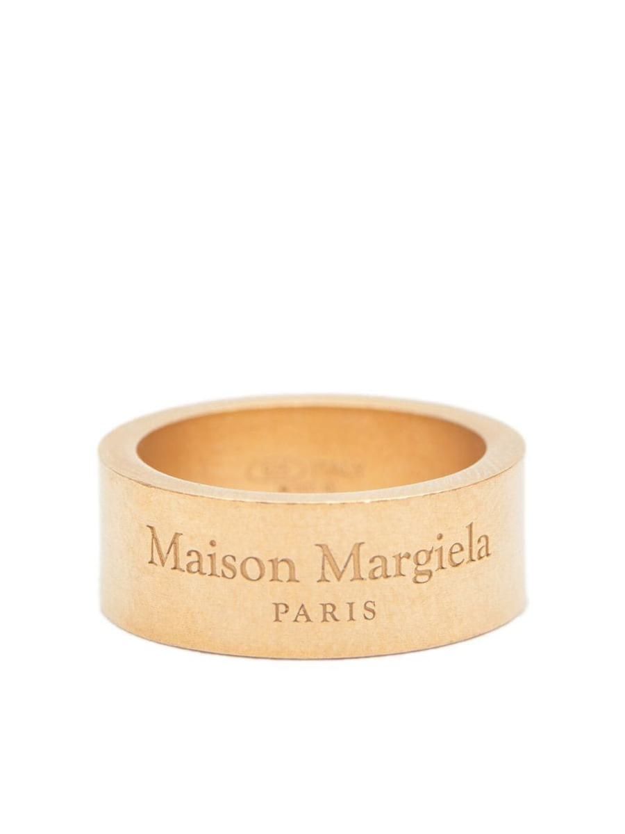 MAISON MARGIELA Ring with engraved logo | Garmentory