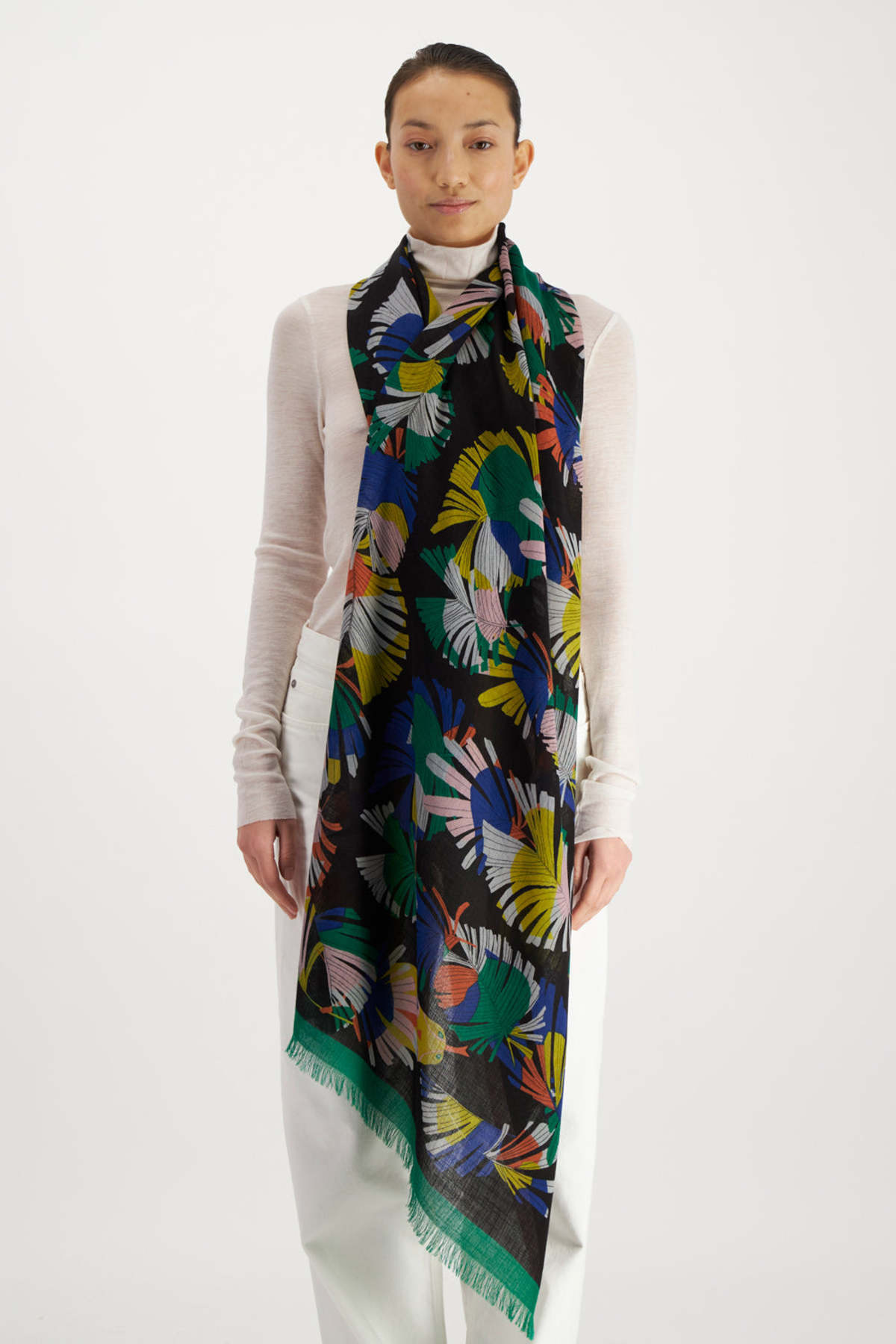 Inoui Editions Adam Scarf - Black | Garmentory