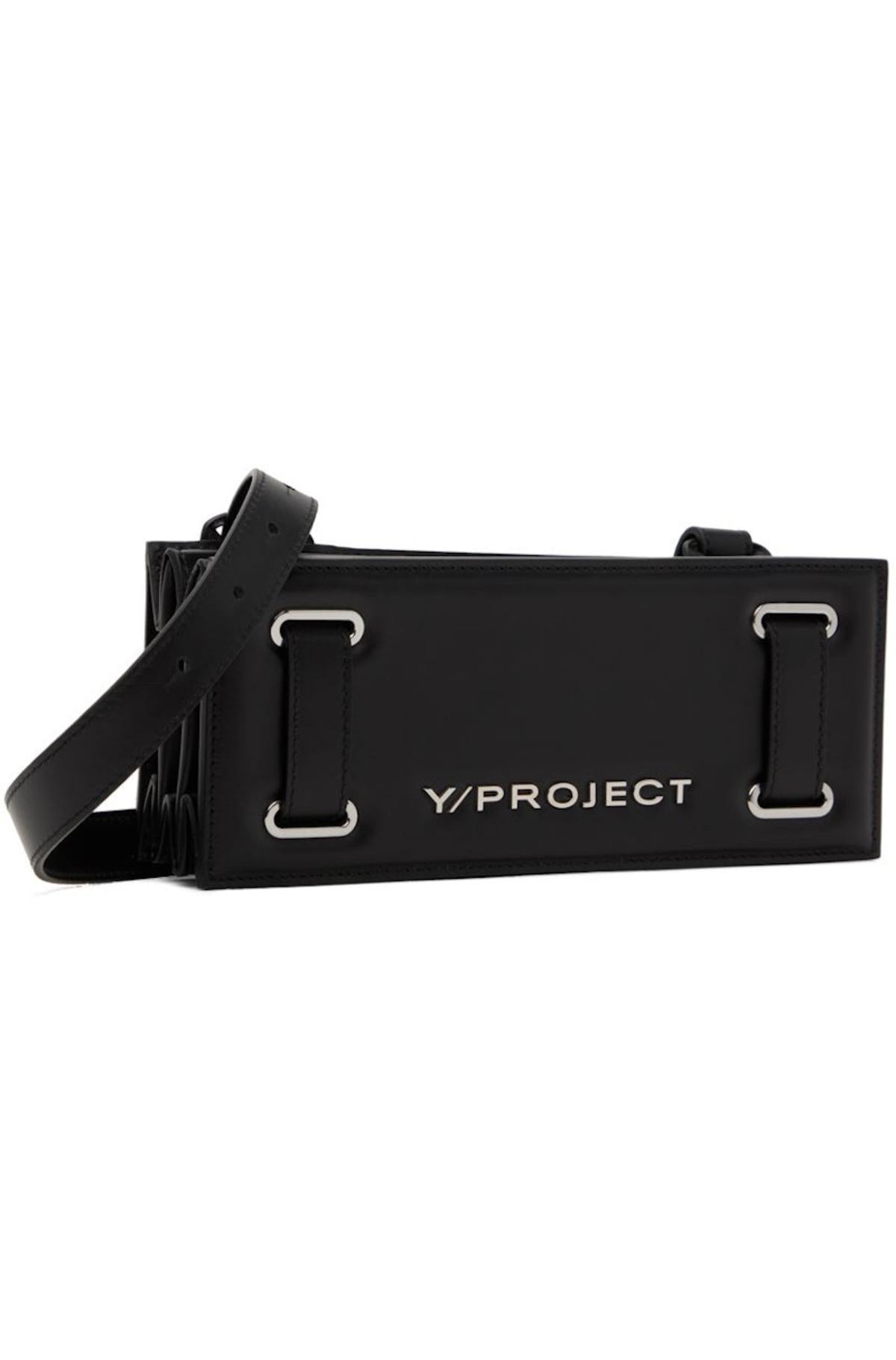 Y/Project Black Mini Accordion Bag | Garmentory