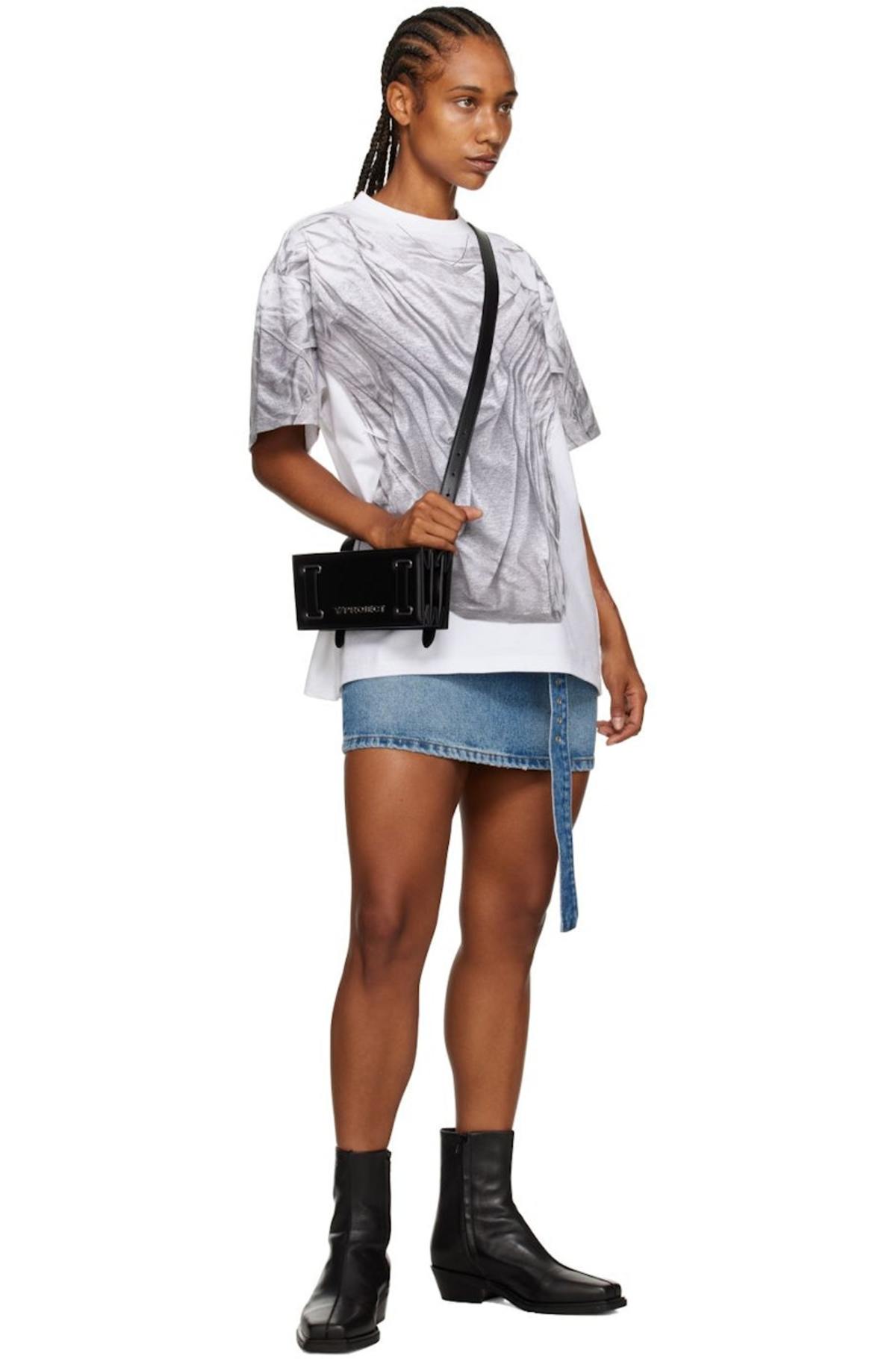 Y/Project Black Mini Accordion Bag | Garmentory