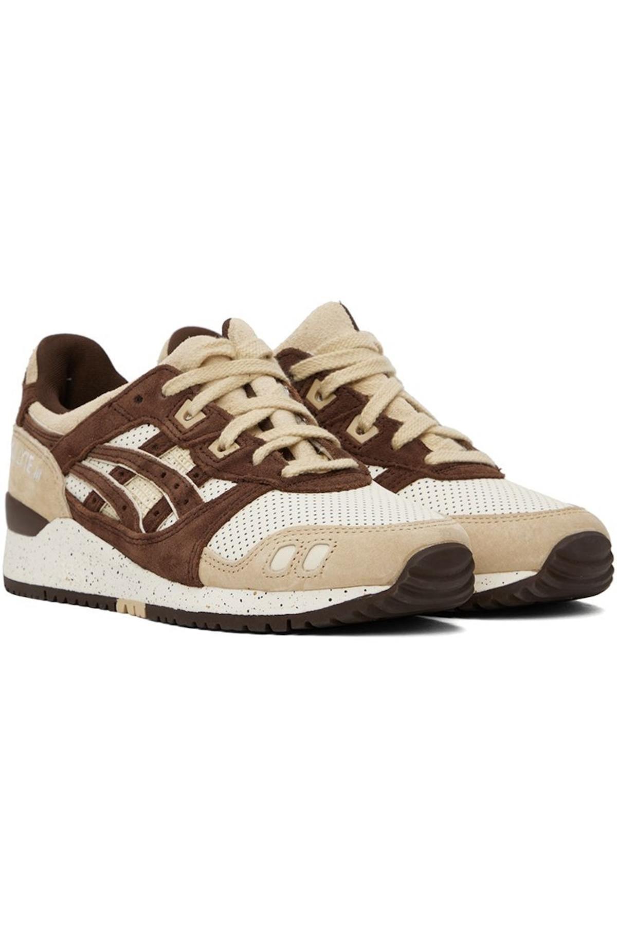 Asics Brown & Off-White Gel-Lyte III OG Sneakers | Garmentory