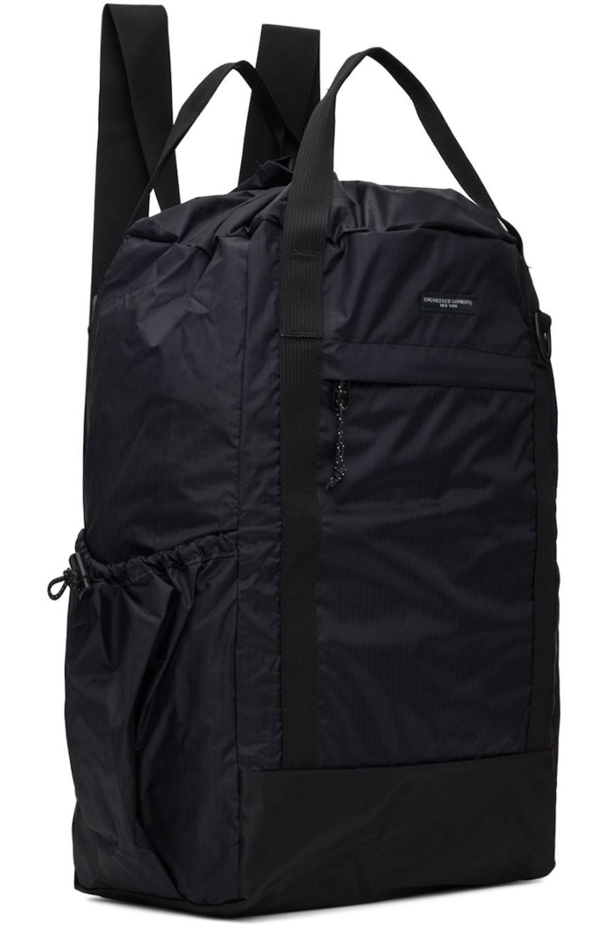 Engineered Garments Black Ripstop Backpack | Garmentory