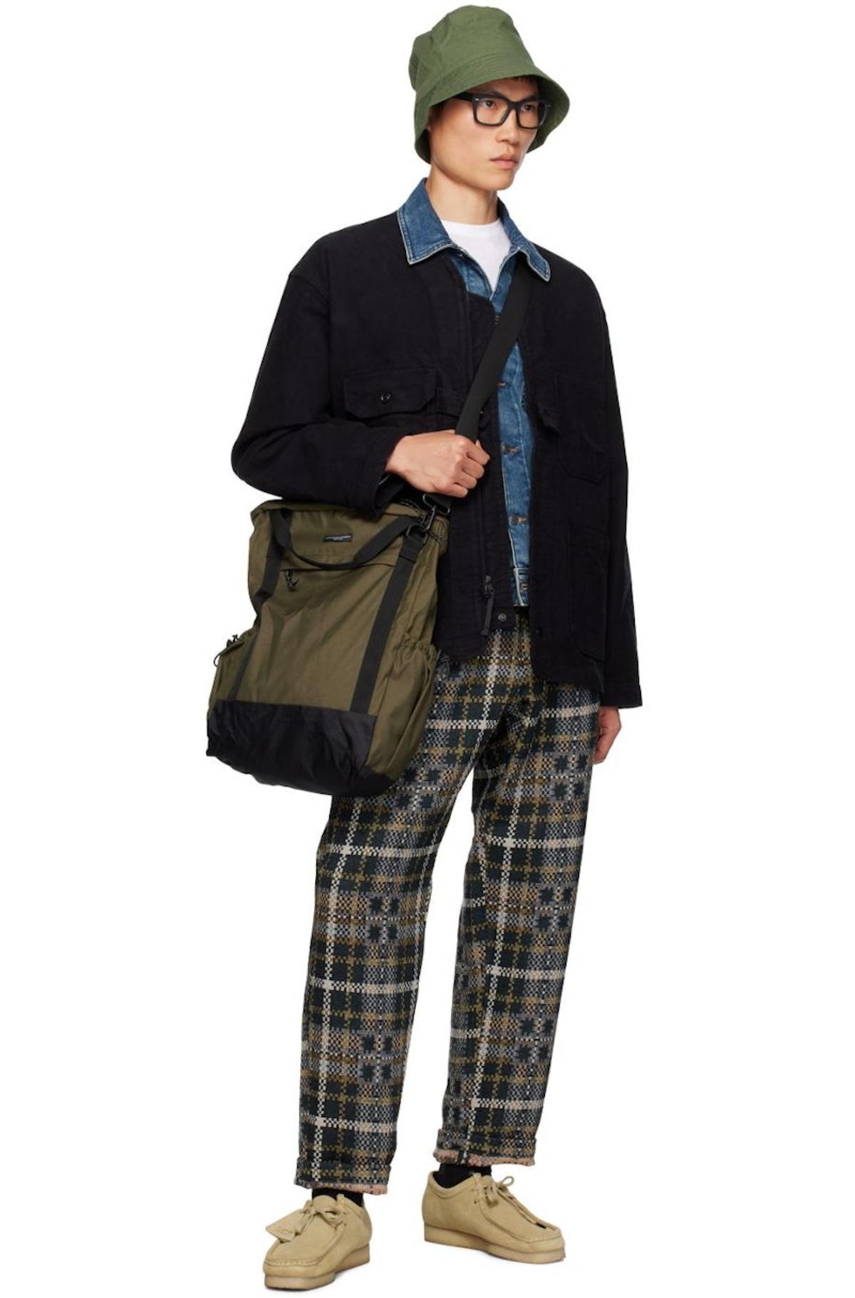 Engineered Garments Kangaroo Pocket Jacket - Black | Garmentory