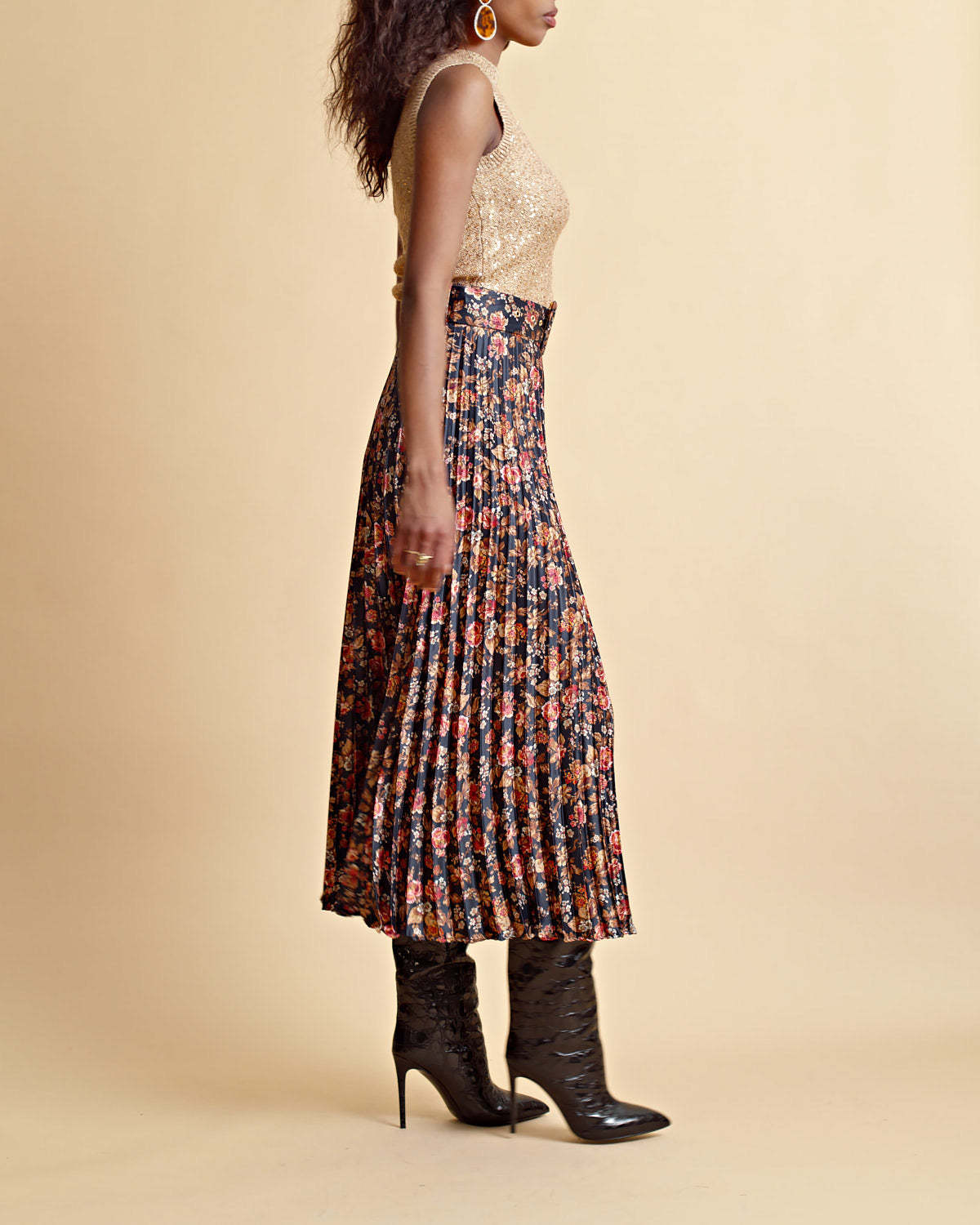 ByTiMo Pliisse Skirt - Dark Rose | Garmentory