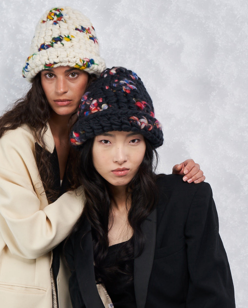 Mischa Lampert twombly roll bucket hat - dark | Garmentory
