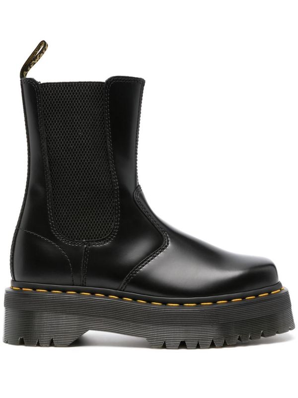 DR. MARTENS 2976 Hi Quad Squared leather Chelsea boots | Garmentory