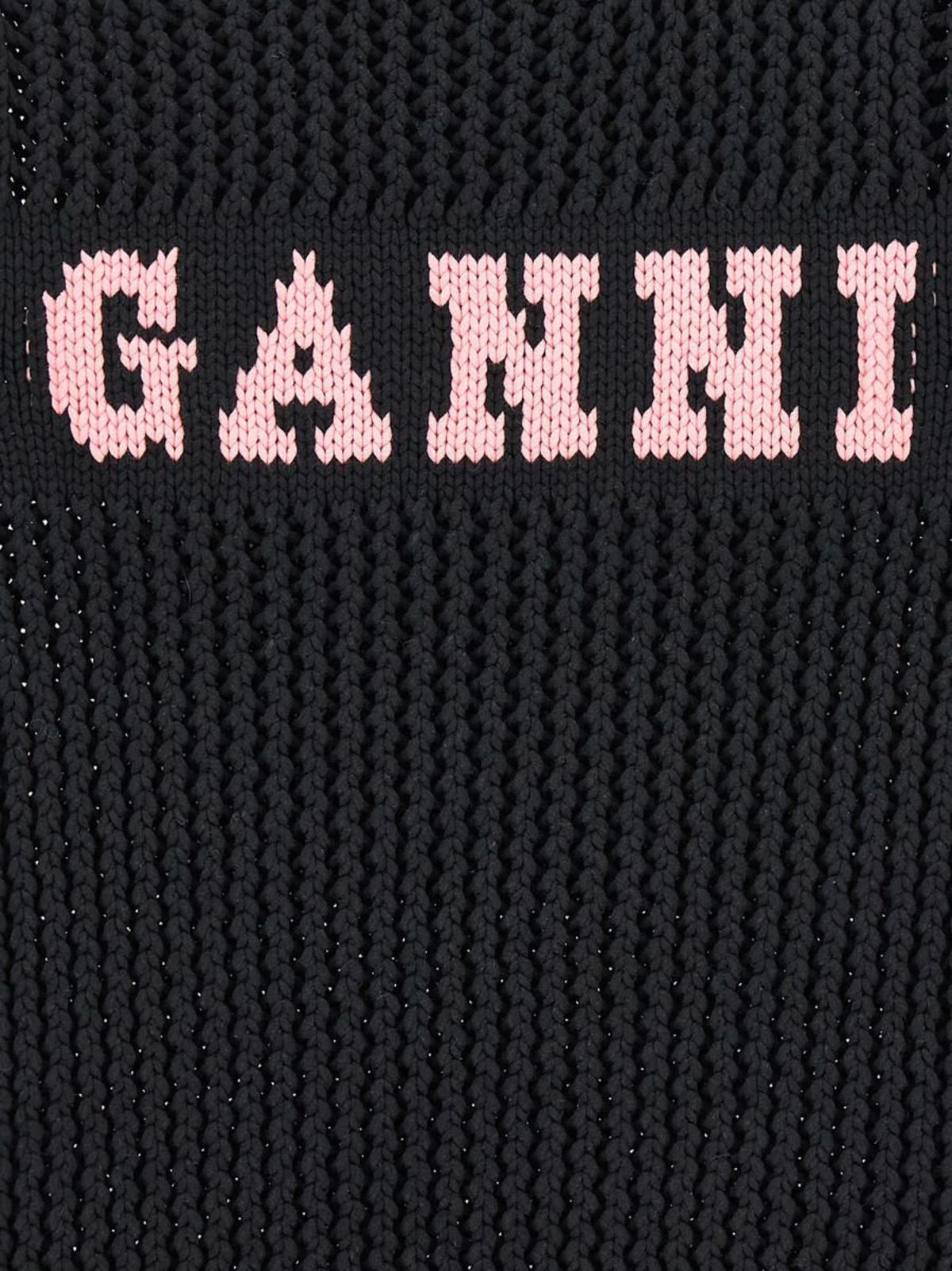 Ganni Logo Waistcoat | Garmentory