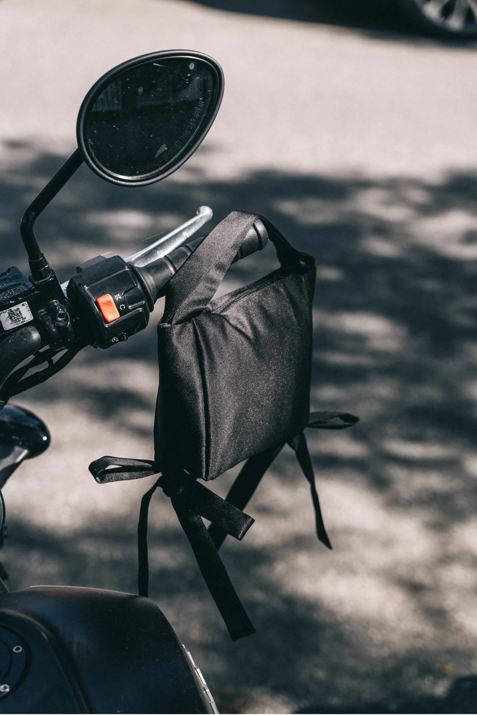 Bronze Age Yuki Bag - Black Satin | Garmentory