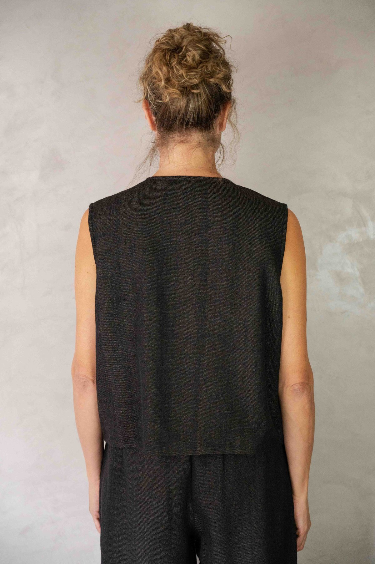 Runaway Bicycle Willy Vest - Brown/Black | Garmentory