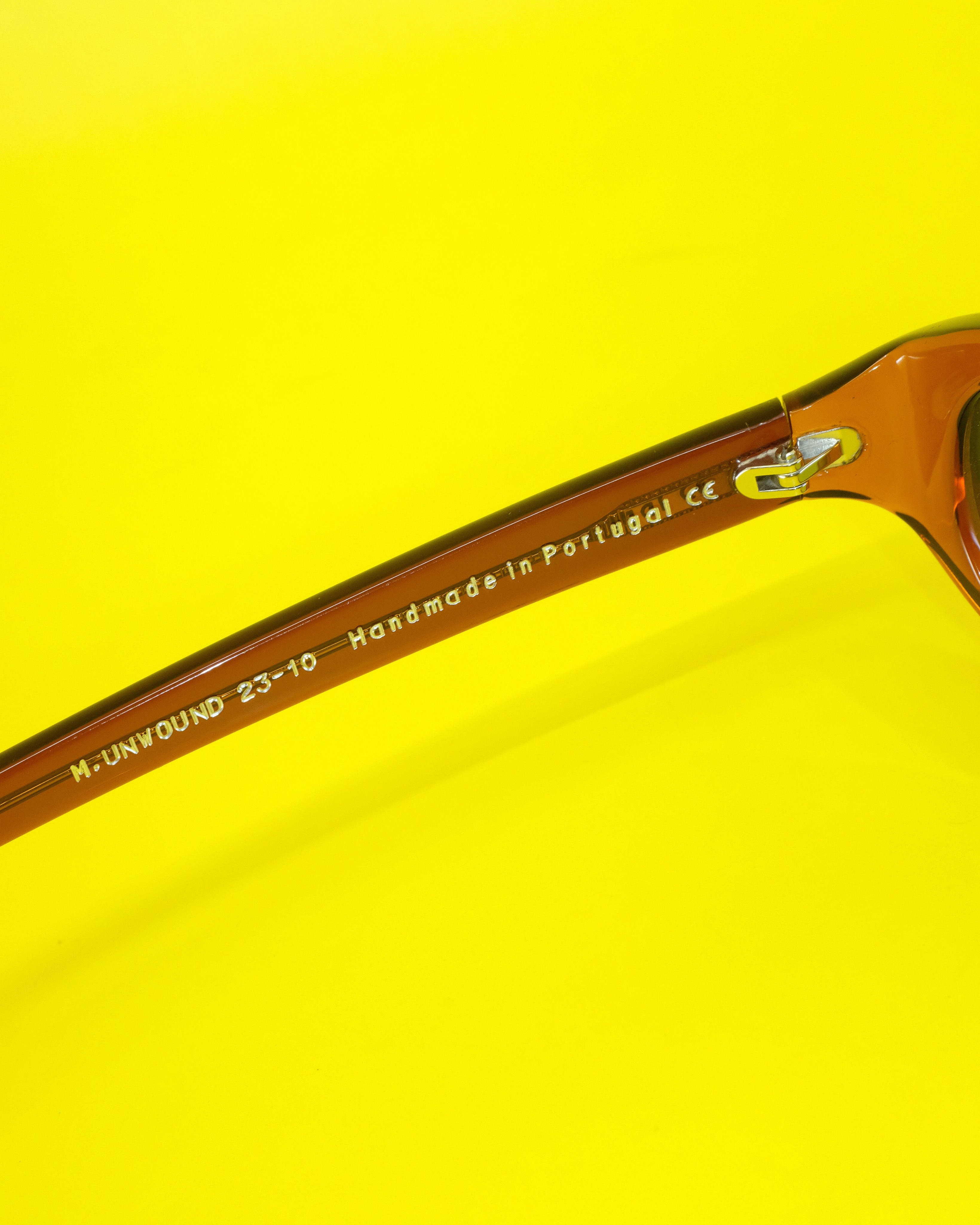 Our Legacy Unwound Sunglasses - Light Treacle | Garmentory