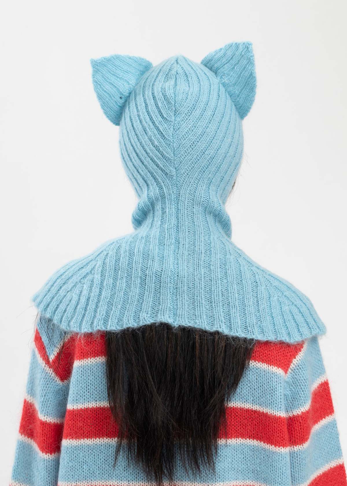 Charles Jeffrey EARS BALACLAVA - BLUE | Garmentory