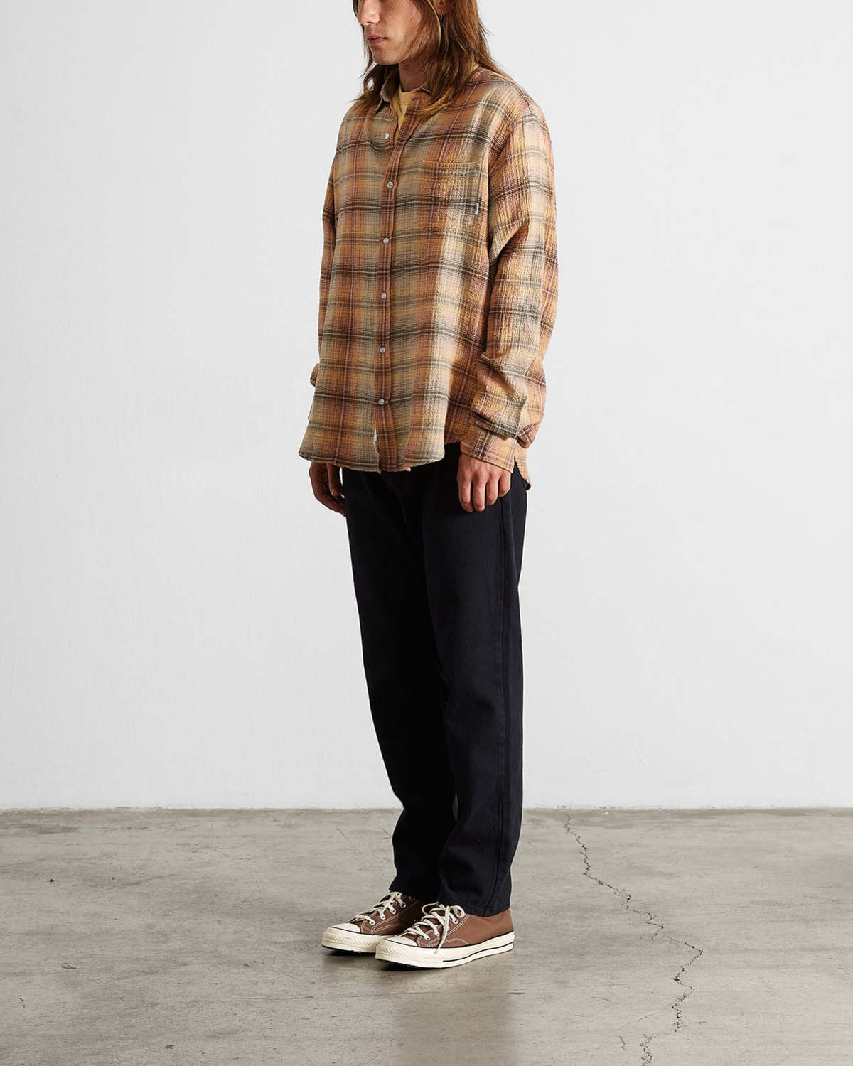 Edmmond Studios Camisa Orson - Plain Orange | Garmentory