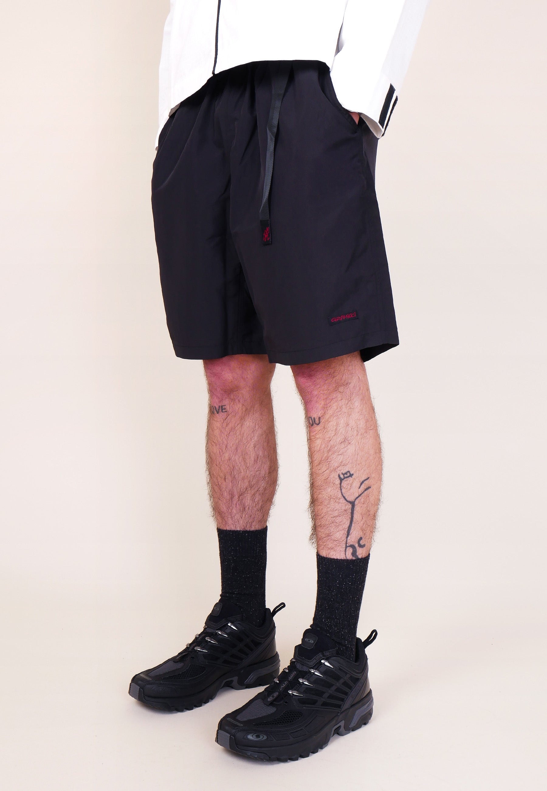 Gramicci Shell Packable Short - Black | Garmentory