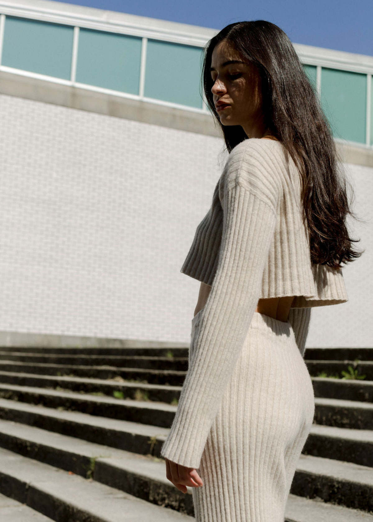 Baserange Macau Cardigan - Sur Sand | Garmentory