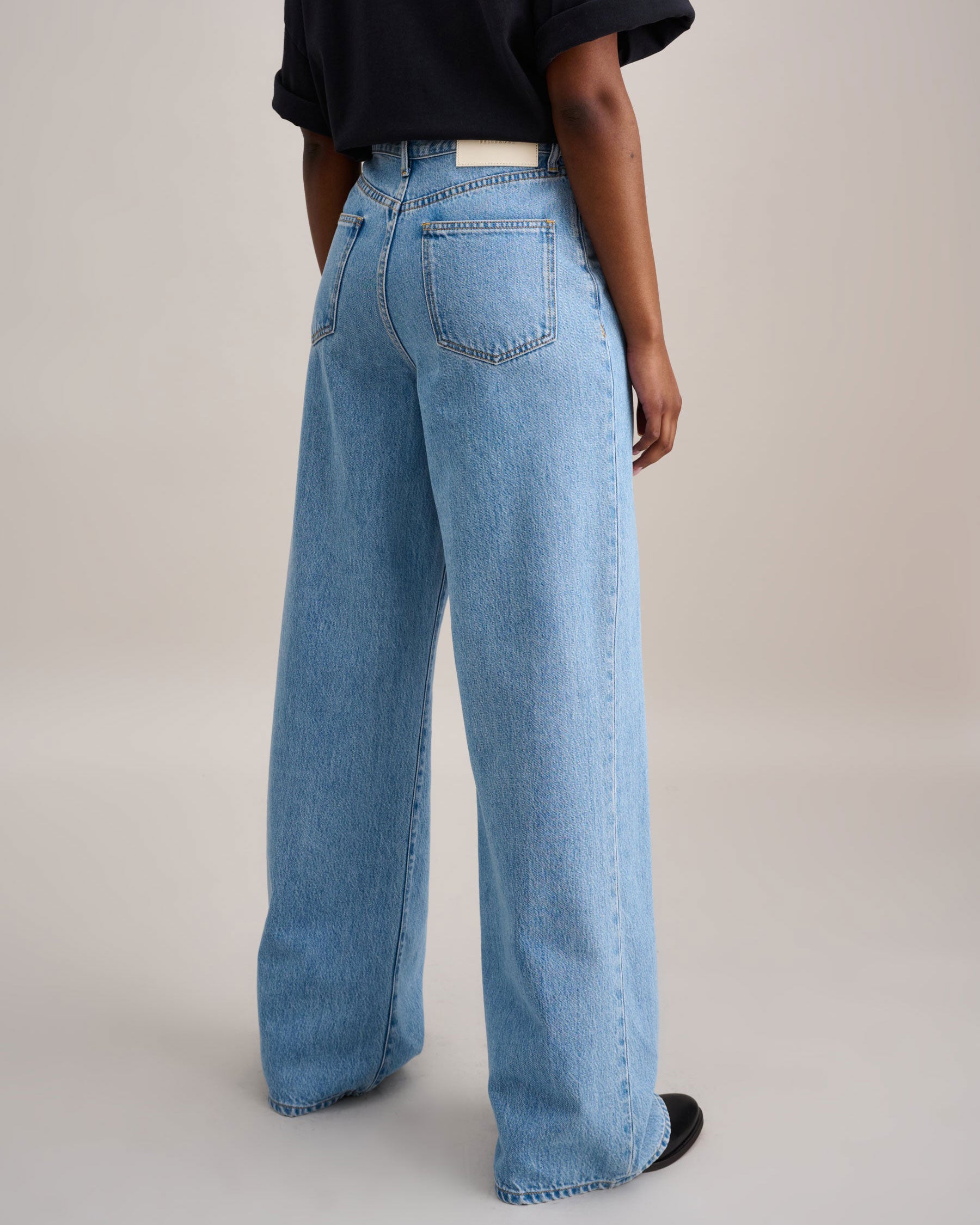 Bellerose Parthe Jeans - Light Blue Bleach | Garmentory