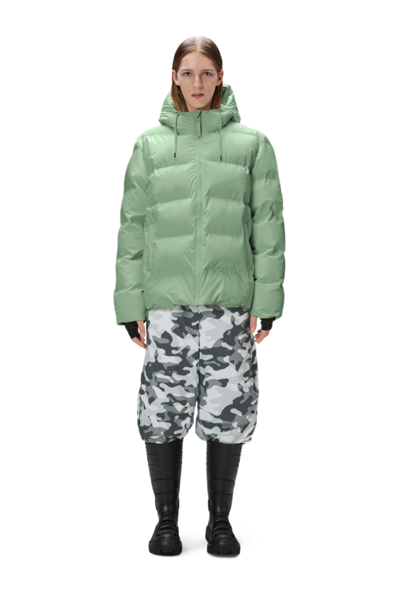 Rains Alta Puffer Jacket - Haze | Garmentory