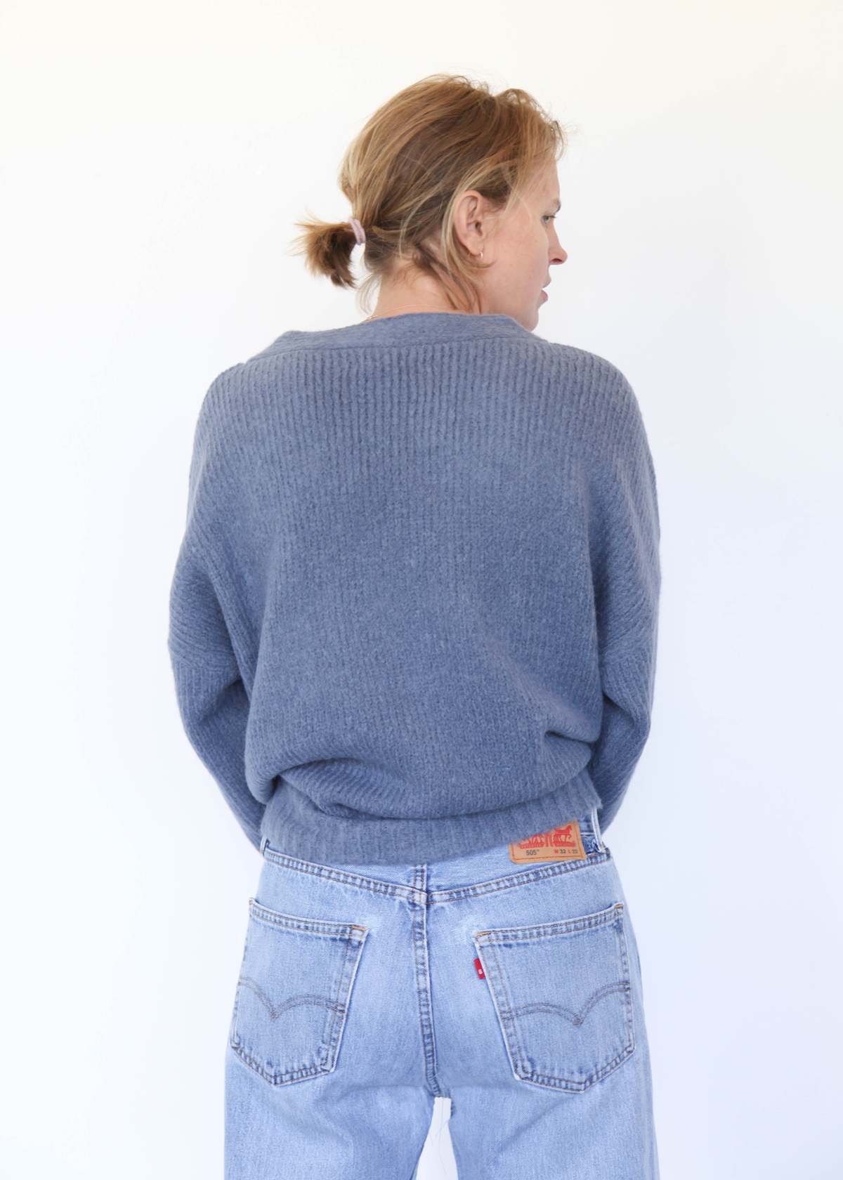 Atelier Delphine Amelia Cardigan - Slate | Garmentory