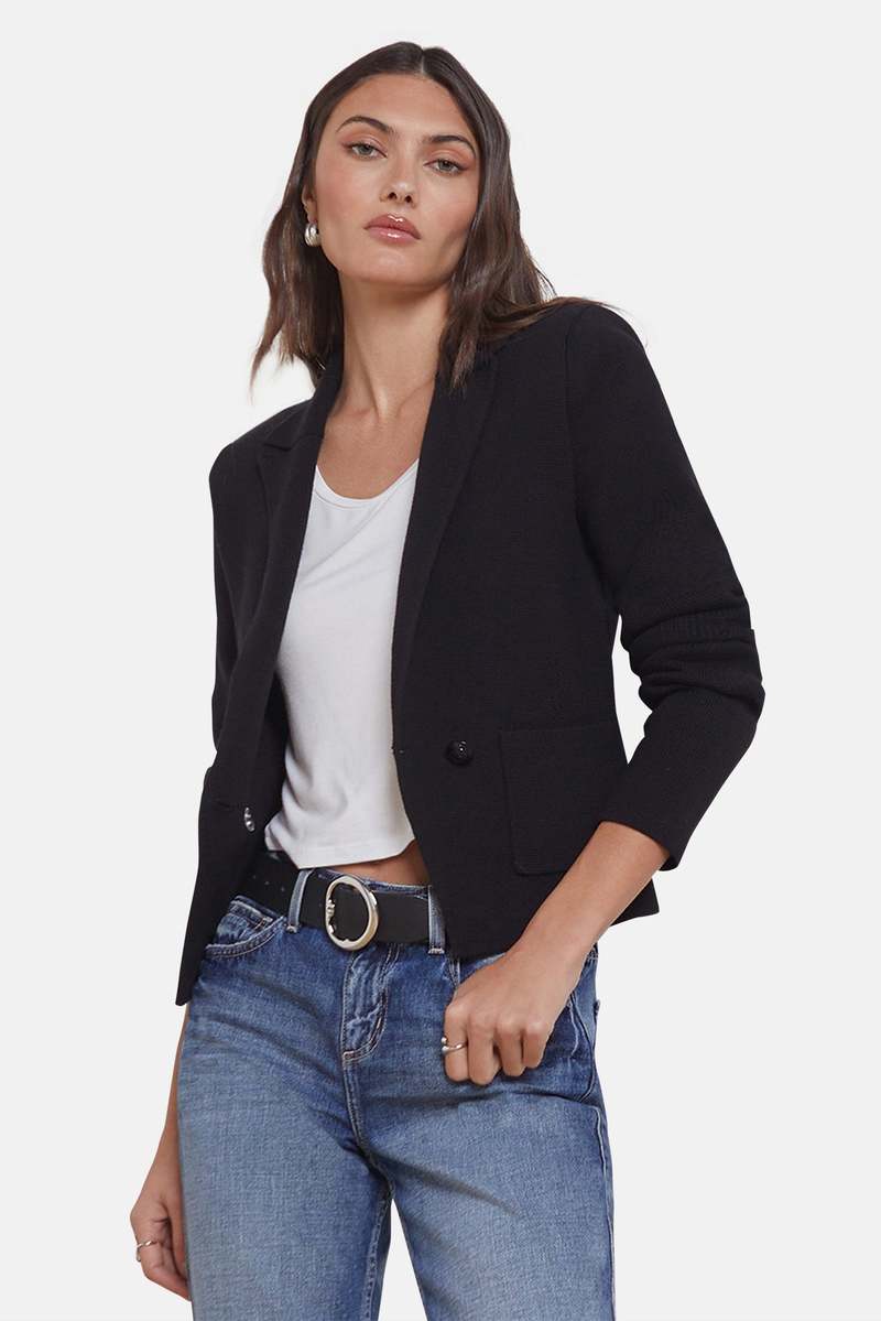 L'agence Sofia Blazer - Black | Garmentory