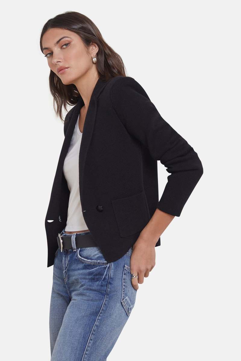 L'agence Sofia Blazer - Black | Garmentory