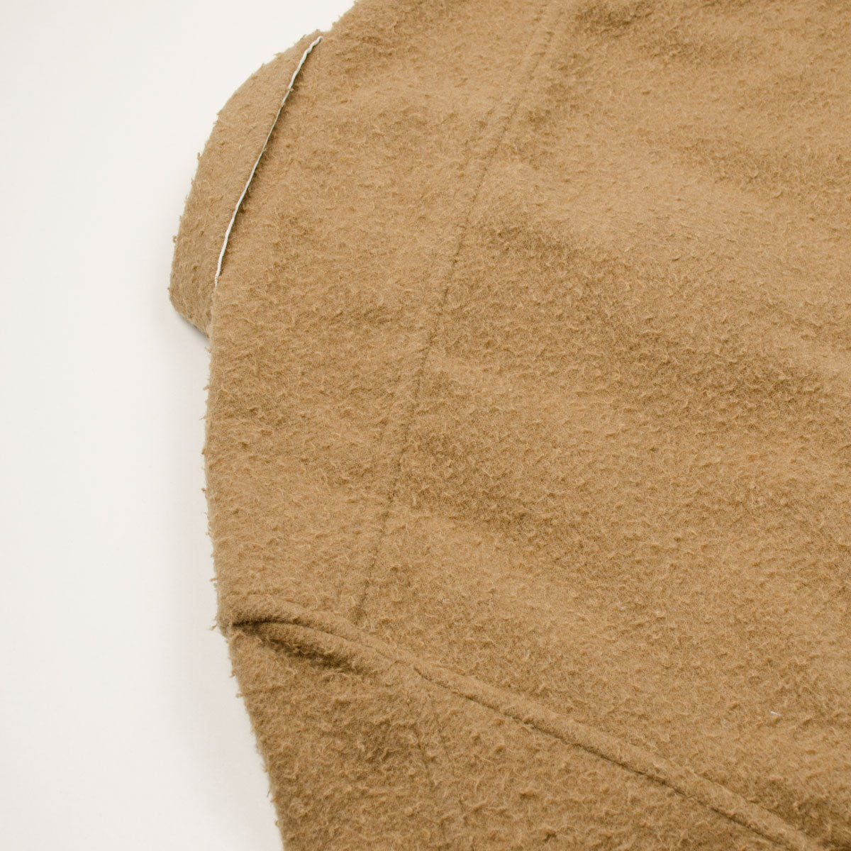 Norse Projects Silas Textured Cotton Wool Overshirt - Camel | Garmentory