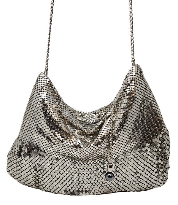 Madison Maison Laura B Ana Disco Bag - Silver | Garmentory