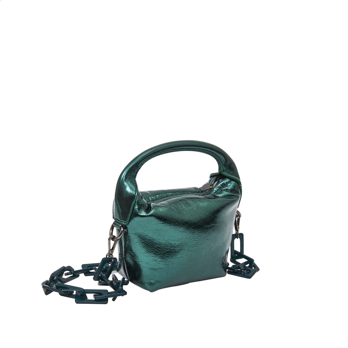 HVISK DOKA MINI METALLIC STRUCTURE - SHEENY GREEN | Garmentory