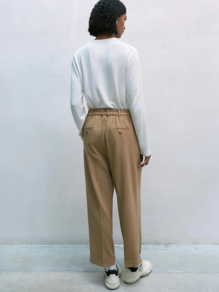 Cordera Tailoring Masculine Pants - Camel | Garmentory