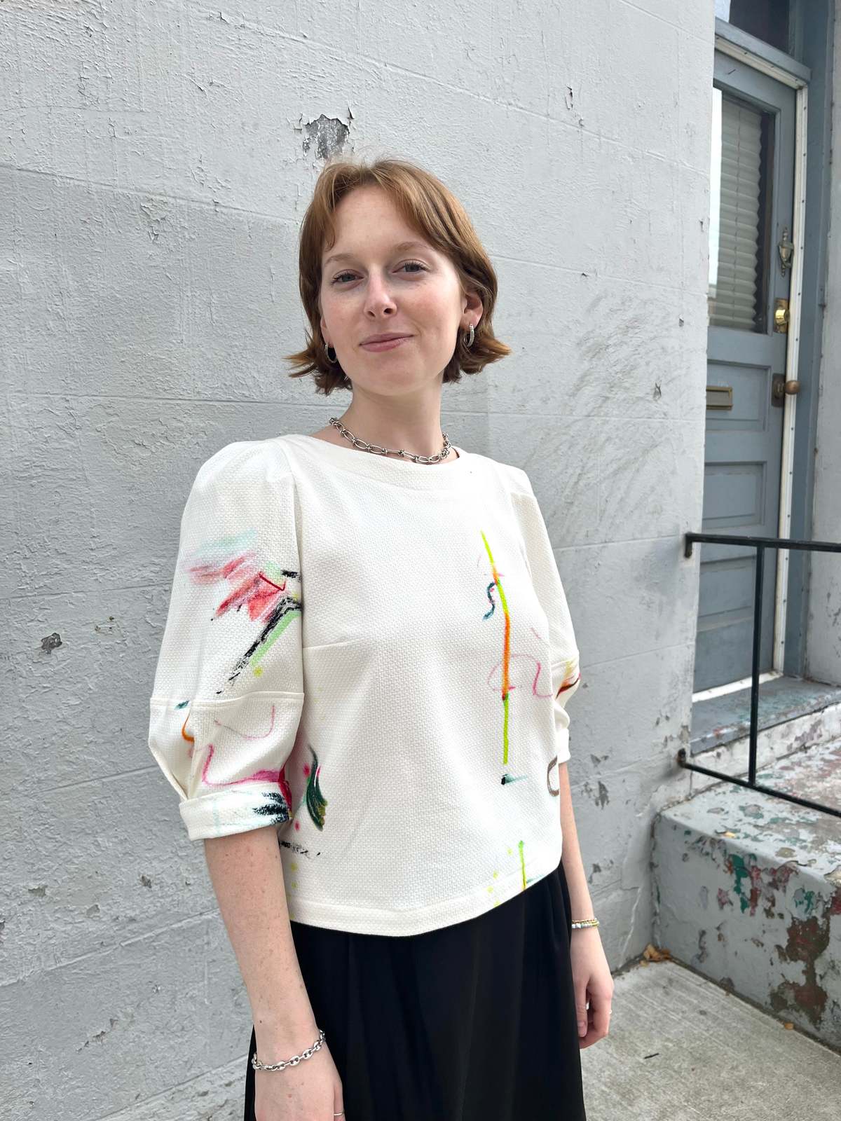 Eve Gravel Irvine Boxy Top - Pink Bloom | Garmentory