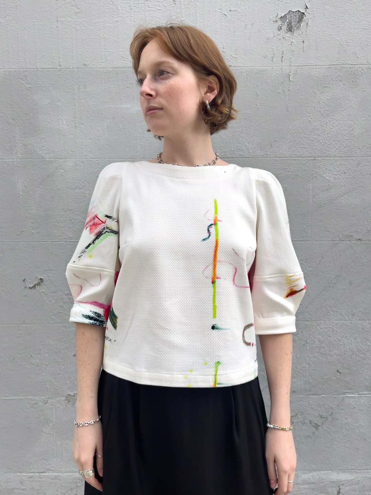 Eve Gravel Irvine Boxy Top - Pink Bloom | Garmentory