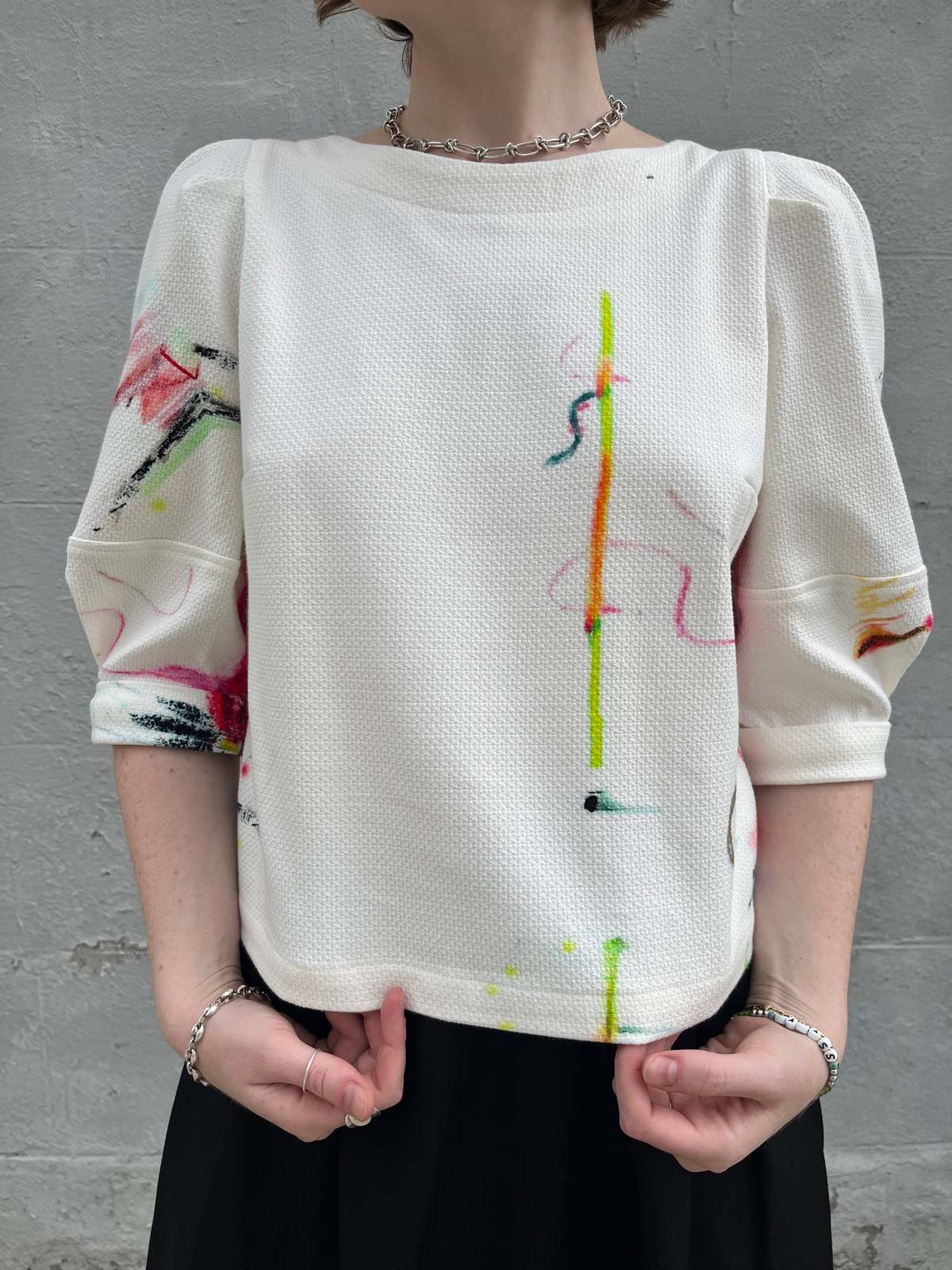 Eve Gravel Irvine Boxy Top - Pink Bloom | Garmentory