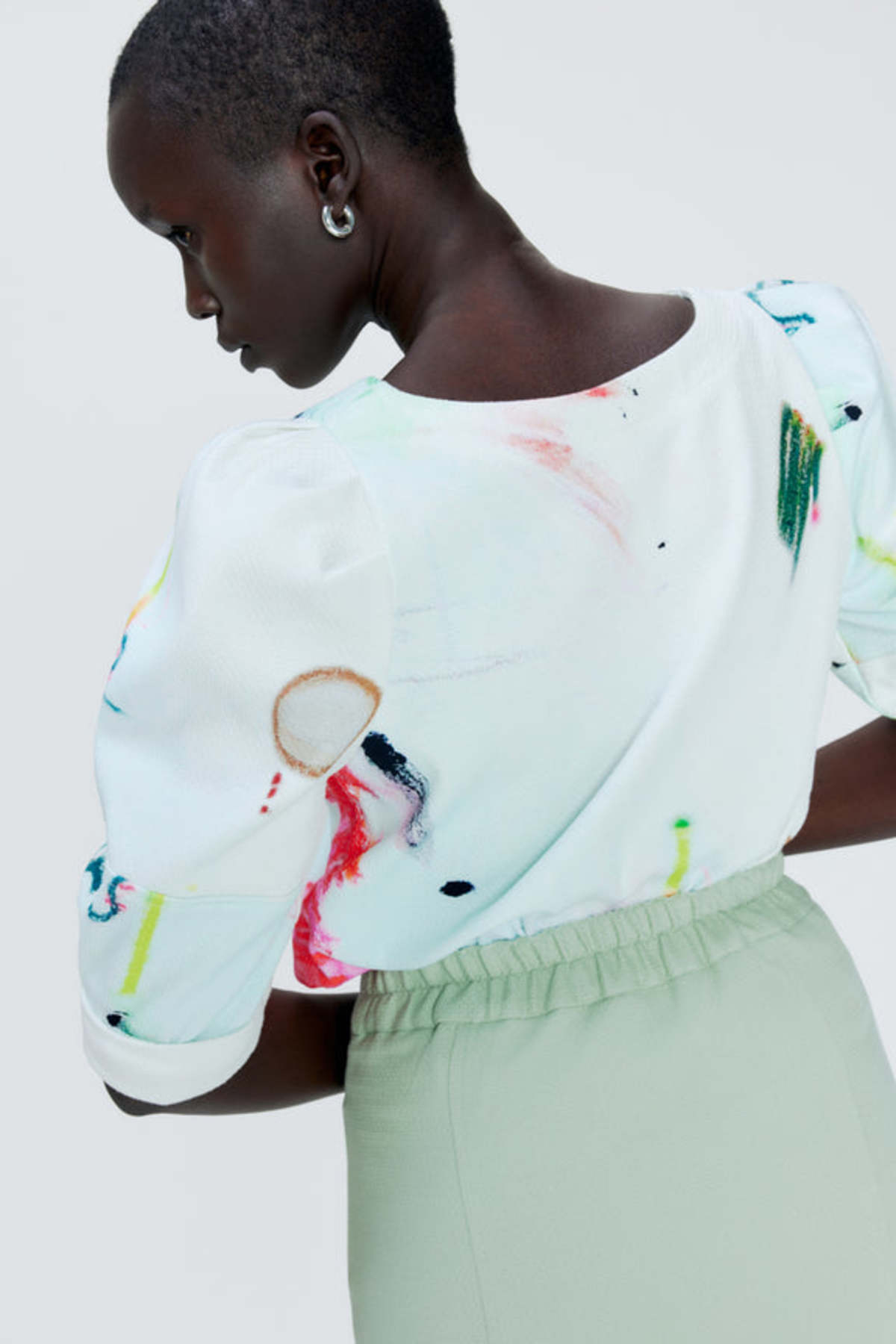 Eve Gravel Irvine Boxy Top - Pink Bloom | Garmentory